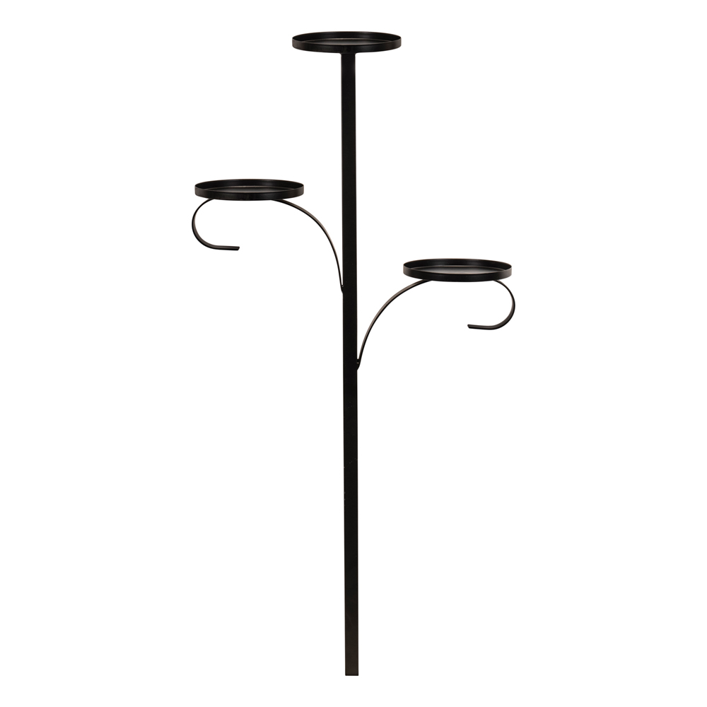 Triple Tree Topper 36"H Iron Black 95937 | Melrose Showrooms